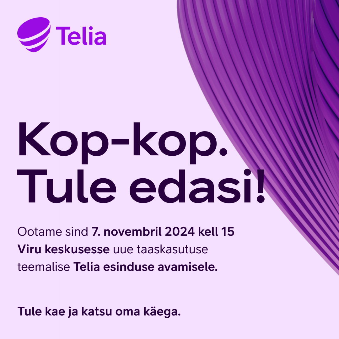 Telia opens a new and distinctive flag-ship store at Viru Keskus – Viru ...